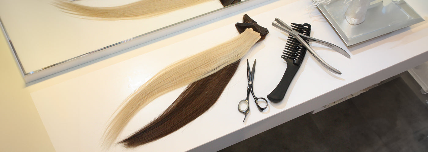 How to Cut Hair Extensions at Home the Right Way – Roxy Hair