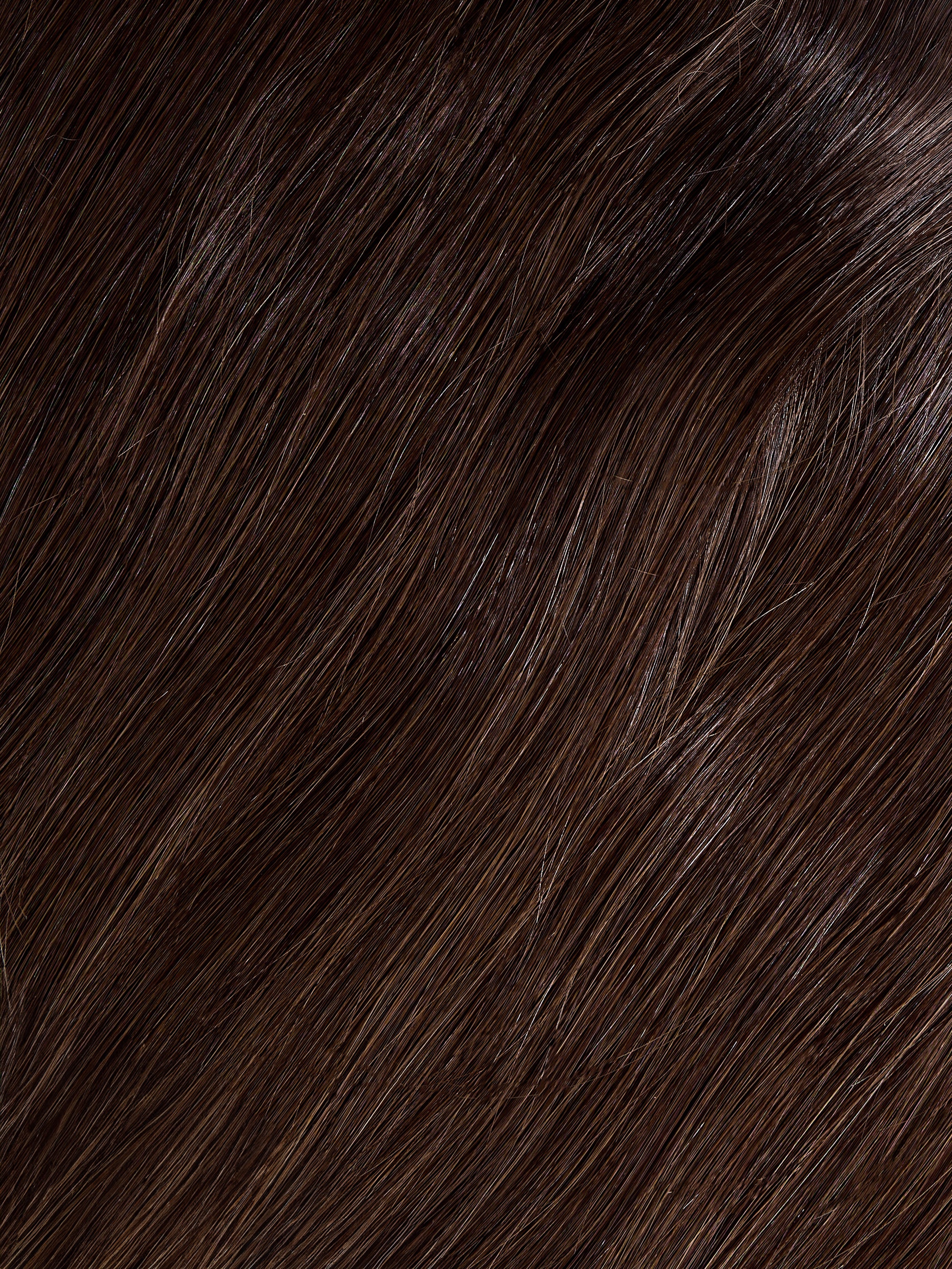 Milk Chocolate Seamless Clip-In Remy Human Hair Extensions (20" and 180 ...